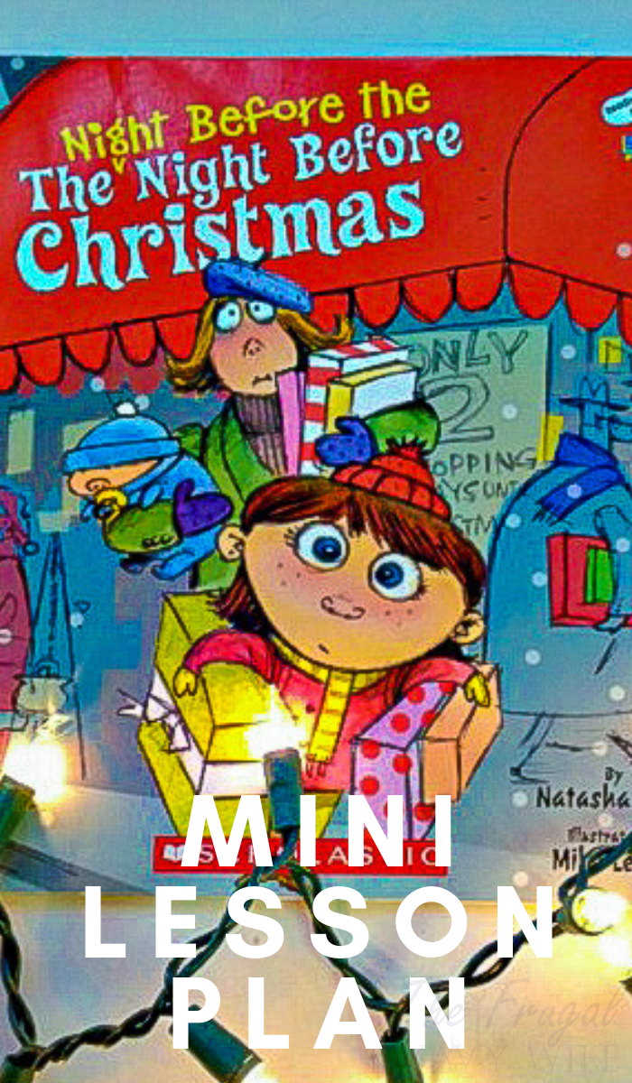 The Night Before The Night Before Christmas Book Mini Lesson Plan - The ...