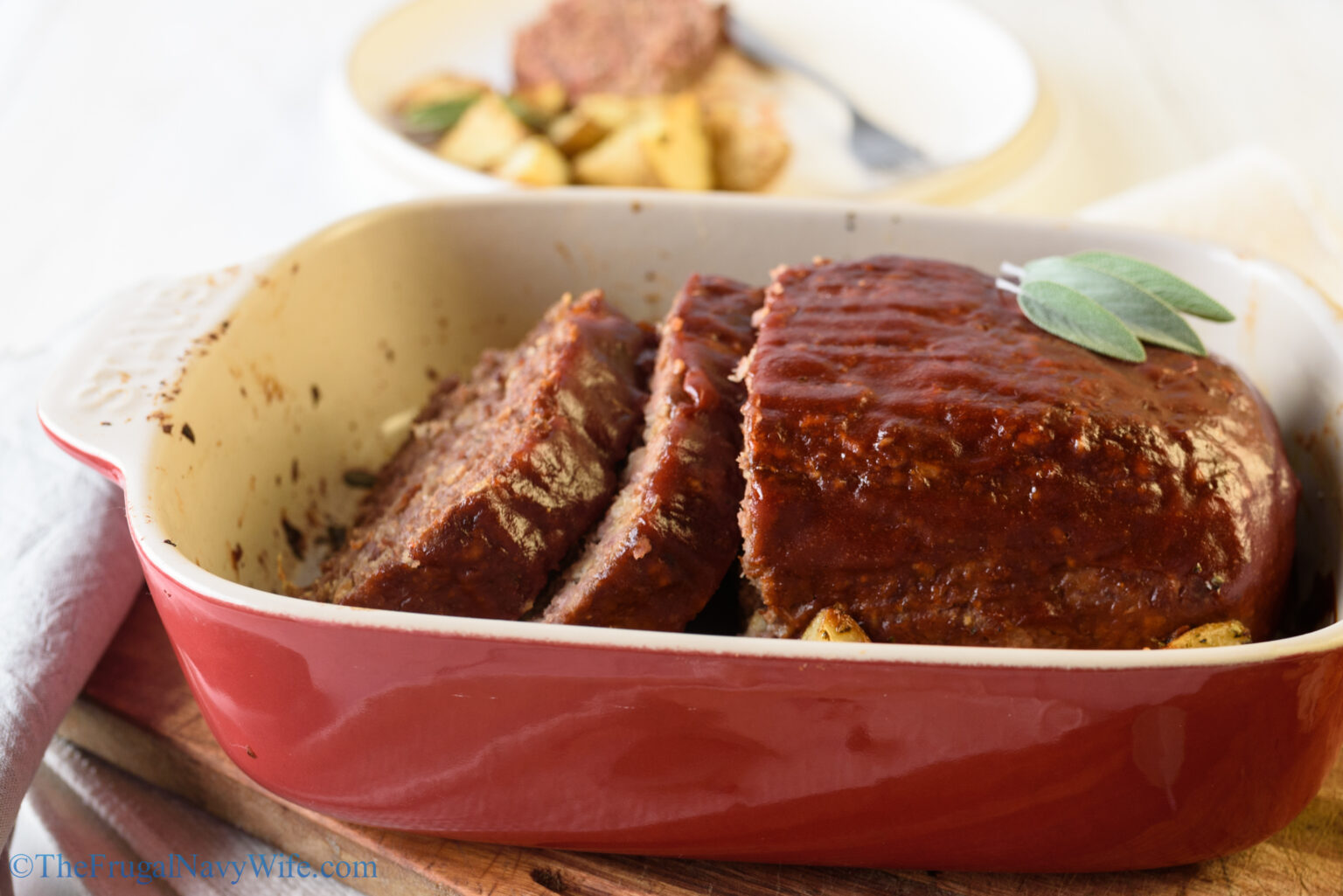 Sage Meatloaf Recipe - The Frugal Navy Wife