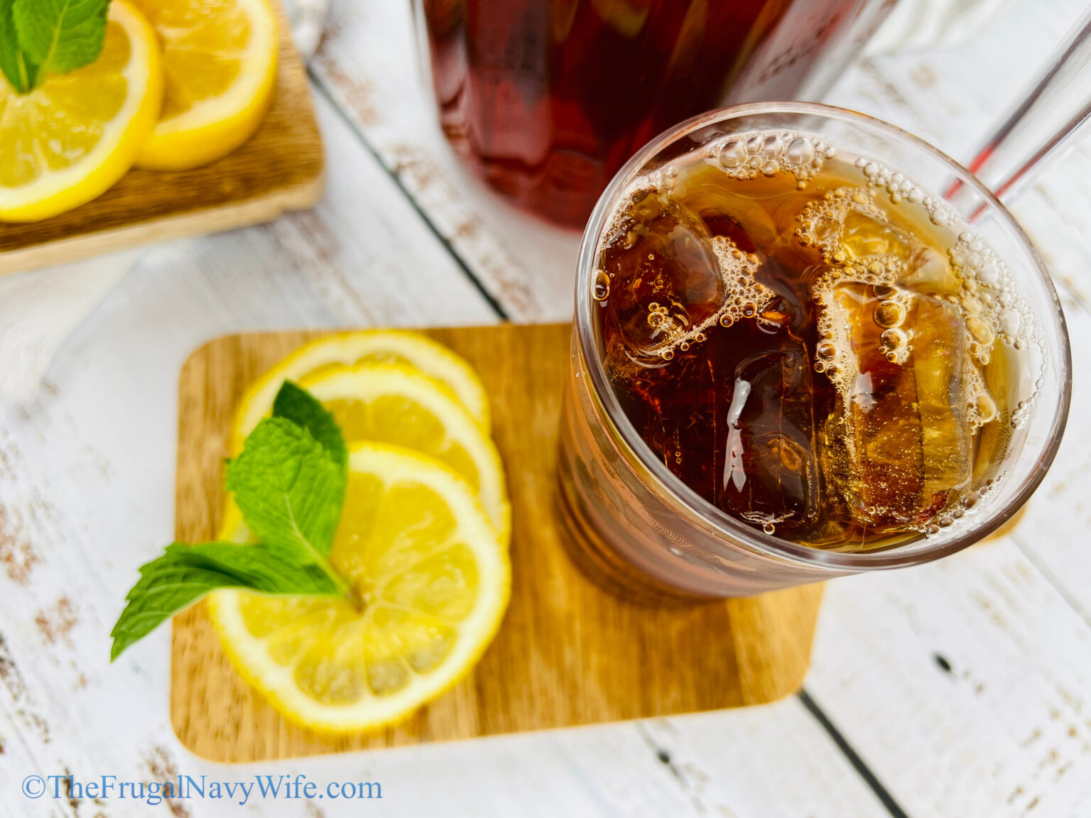Copycat Raising Canes Sweet Tea - The Frugal Navy Wife