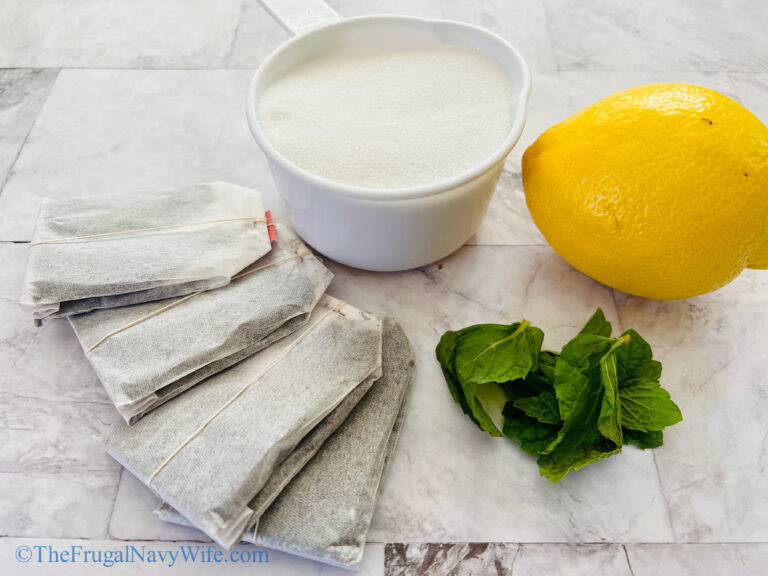 Copycat Raising Canes Sweet Tea - The Frugal Navy Wife