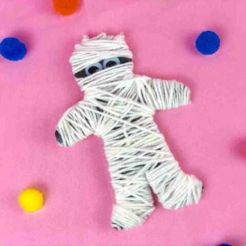 Halloween Mummy Crafts - The Frugal Navy Wife