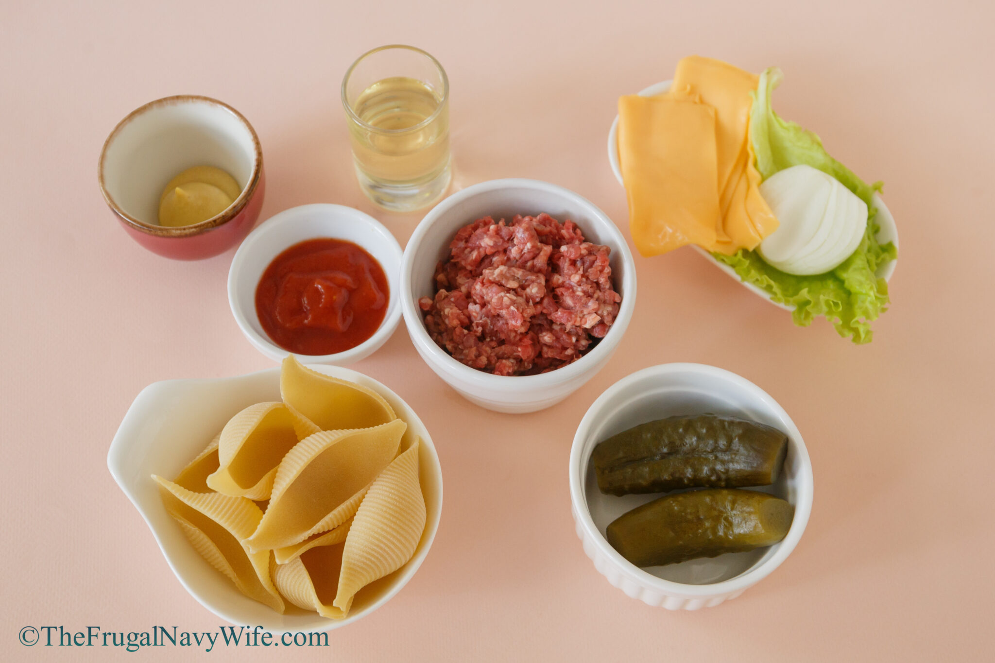 Cheeseburger Stuffed Shells Recipe - The Frugal Navy Wife