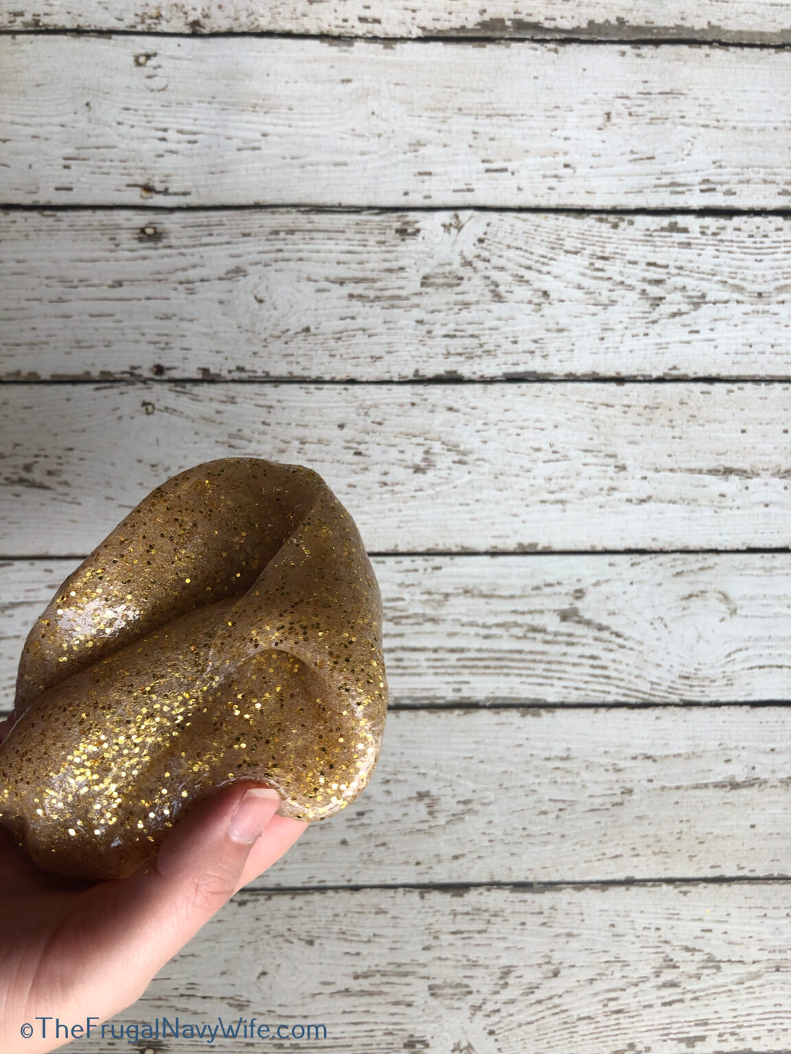 Homemade Beauty and the Beast Slime - The Frugal Navy Wife