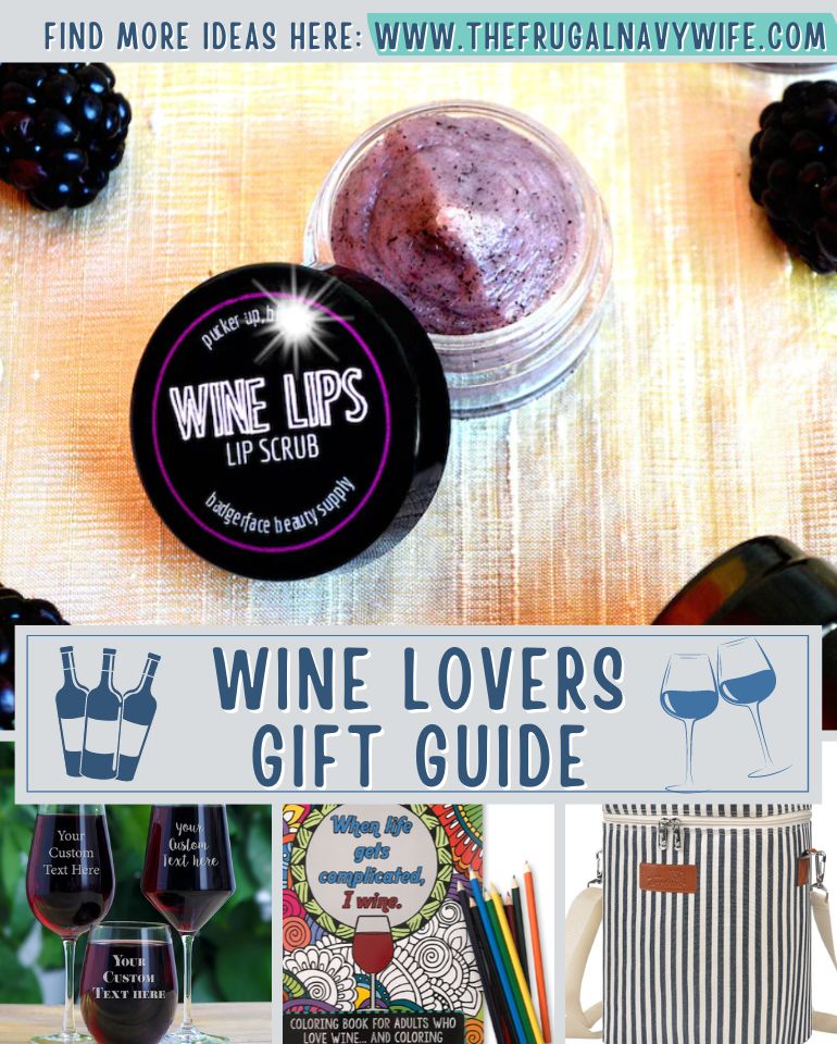 Wine Lovers Gift Guide - The Frugal Navy Wife