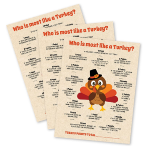 Thanksgiving Family Games - The Frugal Navy Wife